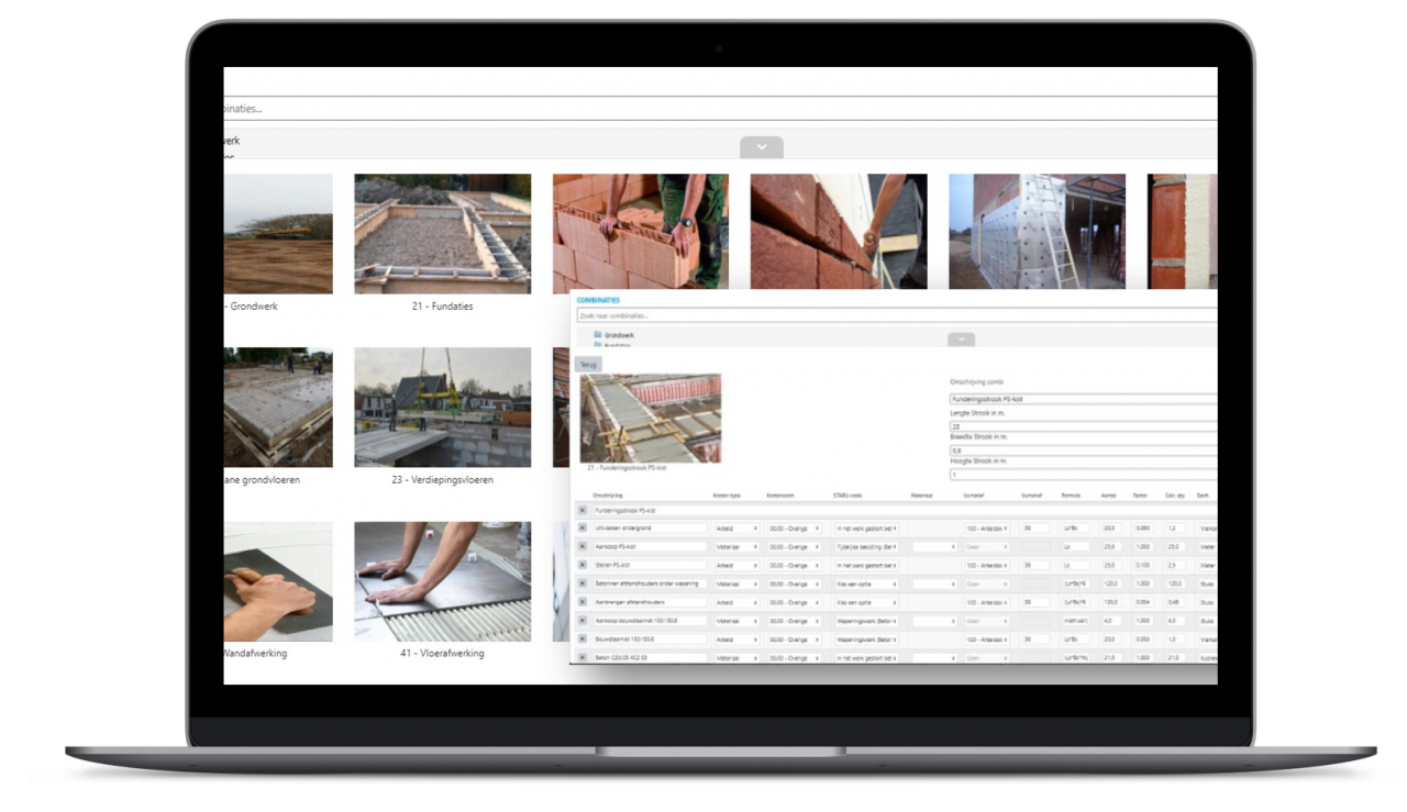 Calculeren | Bouwmakers software
